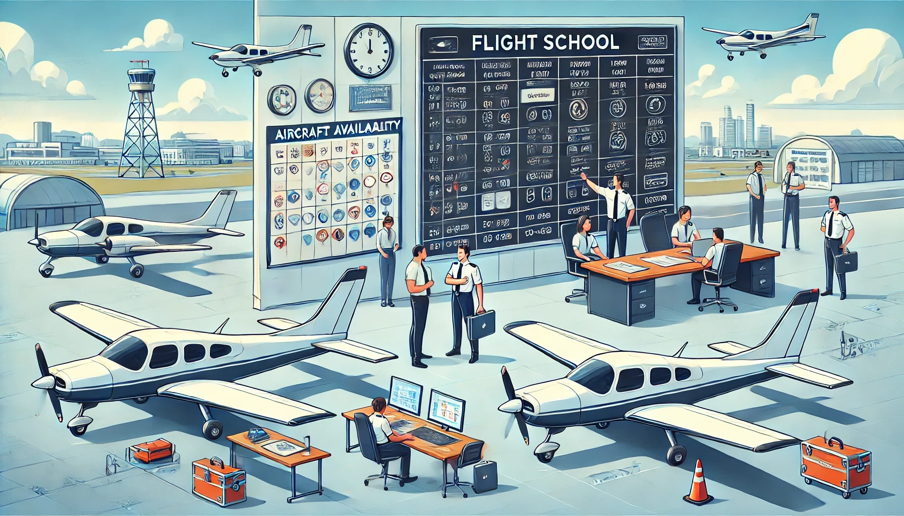 The Real Cost of Scheduling Disruptions in Flight Schools